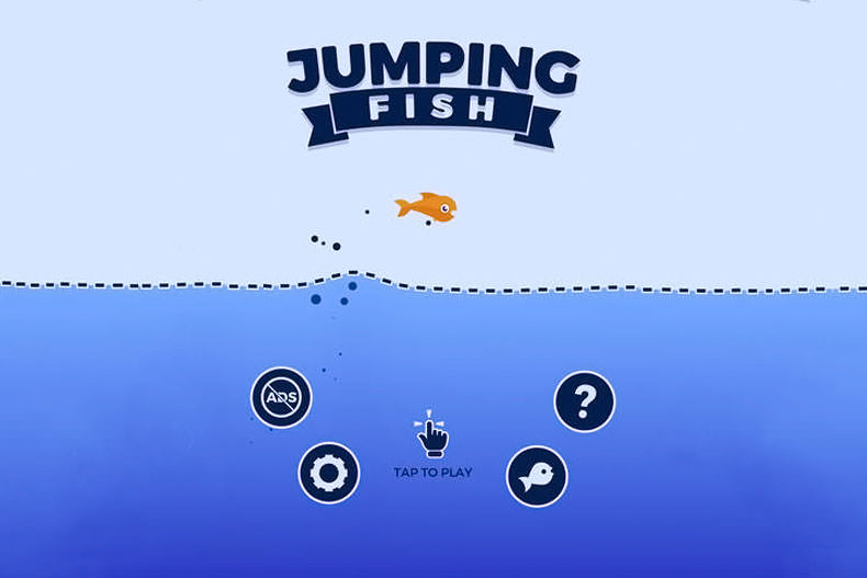 معرفی بازی موبایل Jumping Fish: ماهی هایی که آرام و قرار ندارند - زومجی
