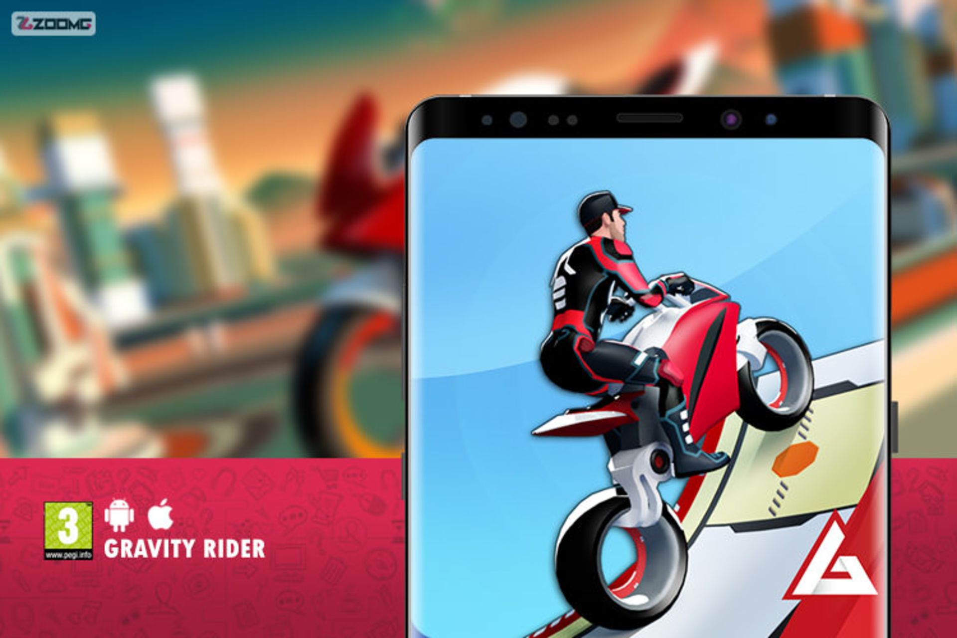دانلود بازی اندروید و آیفون Gravity Rider