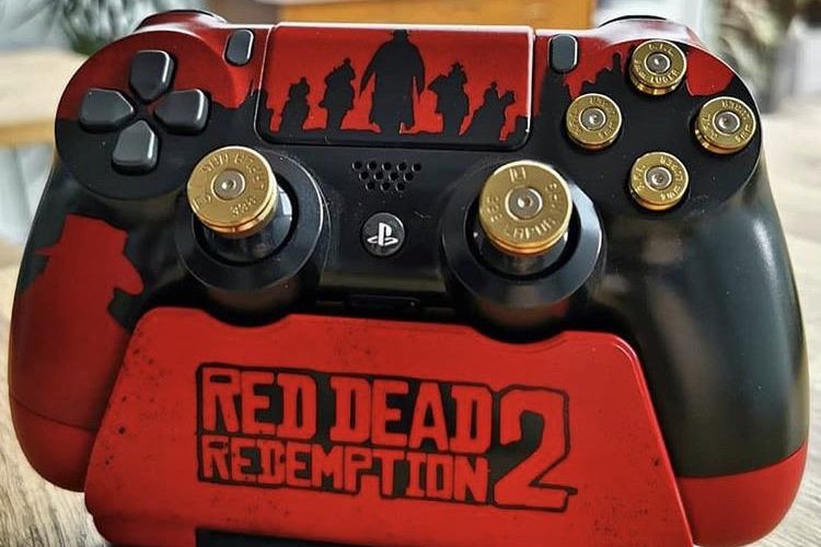 دسته پلی استیشن 4 بازی Red Dead Redemption 2 با طراحی فوق‌العاده‌ ای ...
