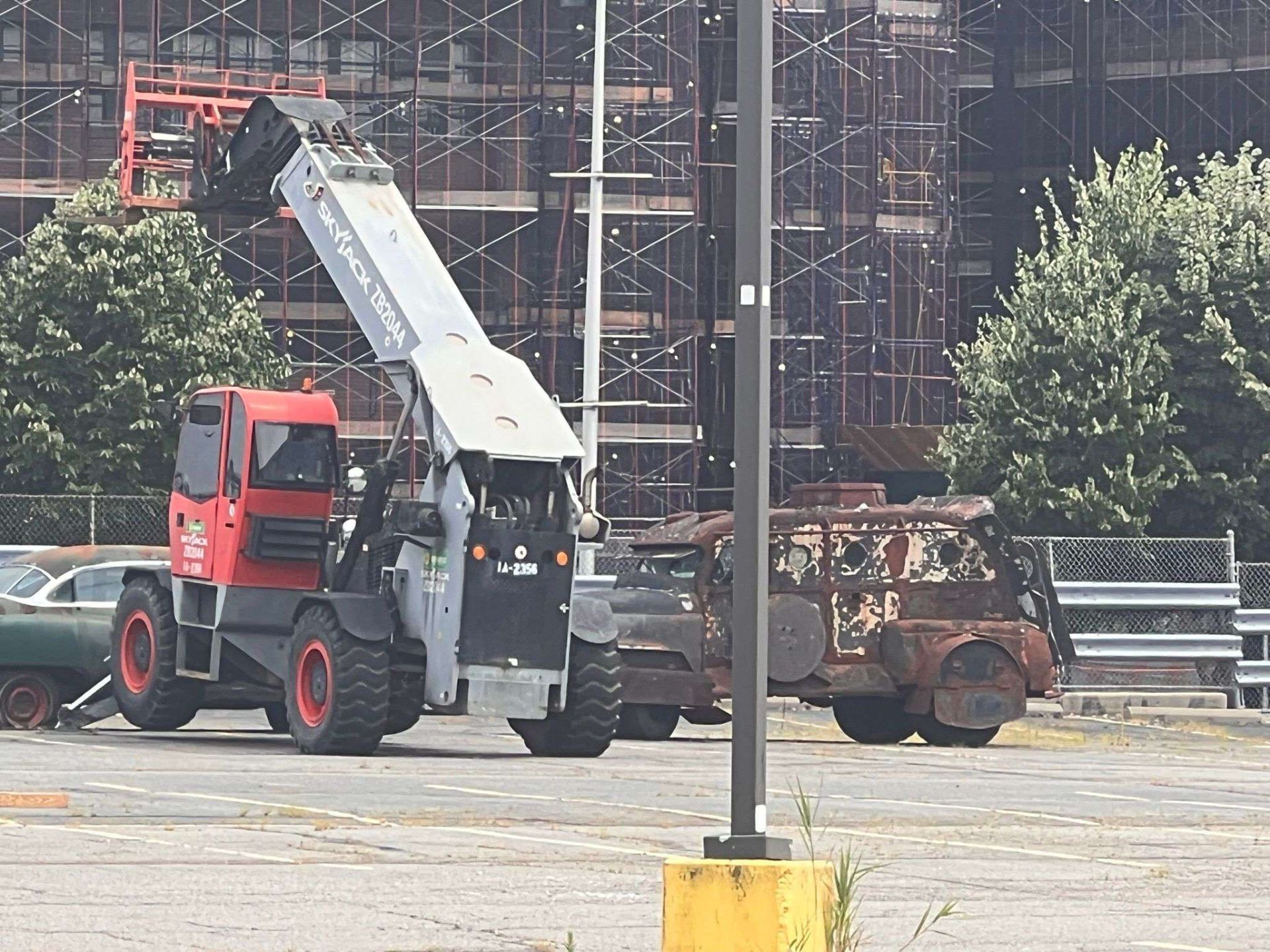 انتشار اولین تصاویر از پشت صحنه فیلمبرداری سریال Fallout - زومجی