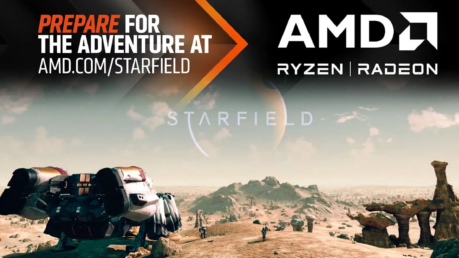 تاریخ آغاز عرضه باندل محصولات AMD با بازی Starfield - زومجی