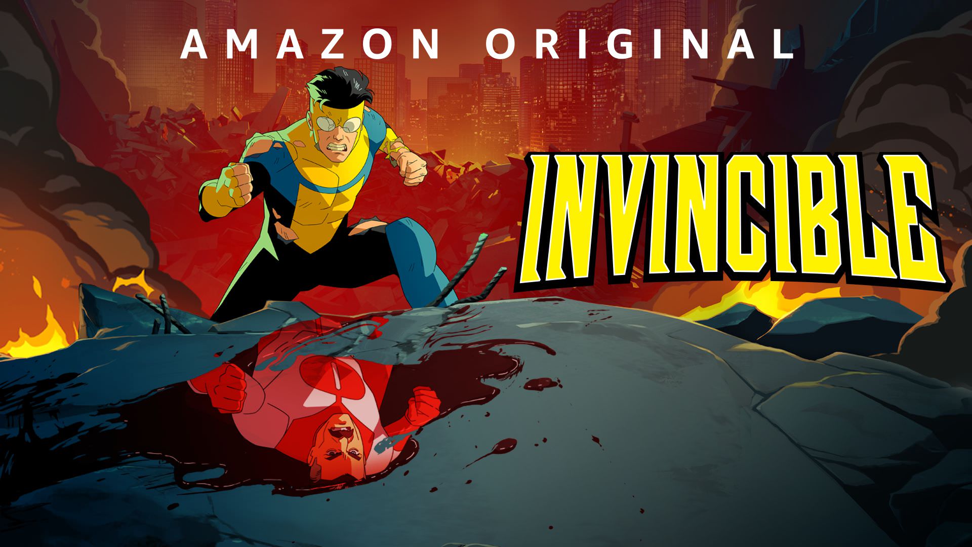 پوستر جدید فصل سوم انیمیشن Invincible به یک ملاقات خونین اشاره دارد - زومجی