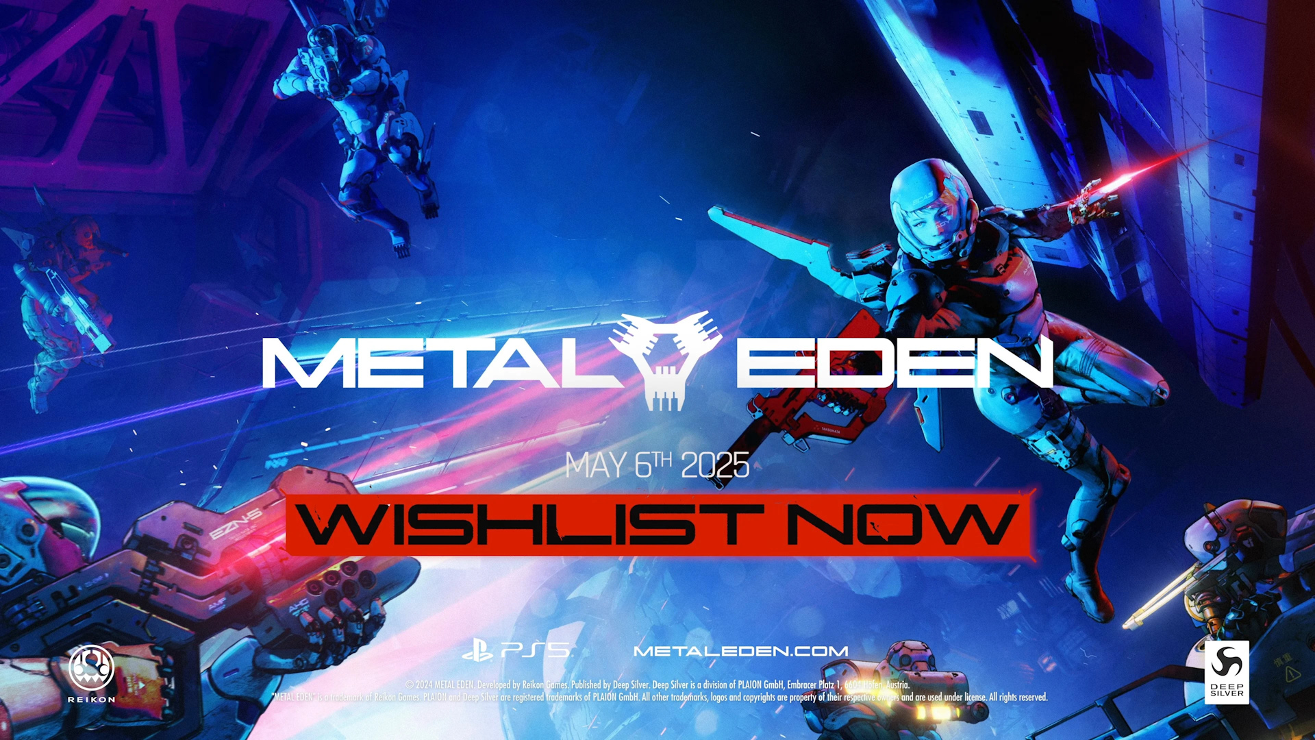 بازی علمی‌تخیلی Metal Eden با انتشار تریلری معرفی شد - زومجی